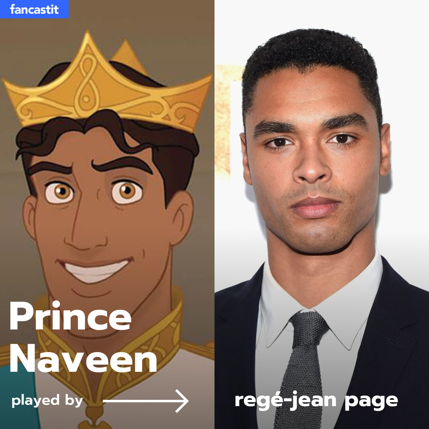 Prince Naveen in The Princess and the Frog Live Action Movie - FanCastIt