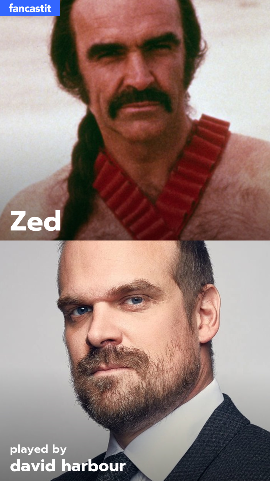 Zed in Zardoz Remake | FanCastIt